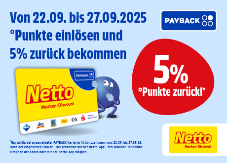 Netto & PAYBACK » Bequem einkaufen und °Punkte sammeln!